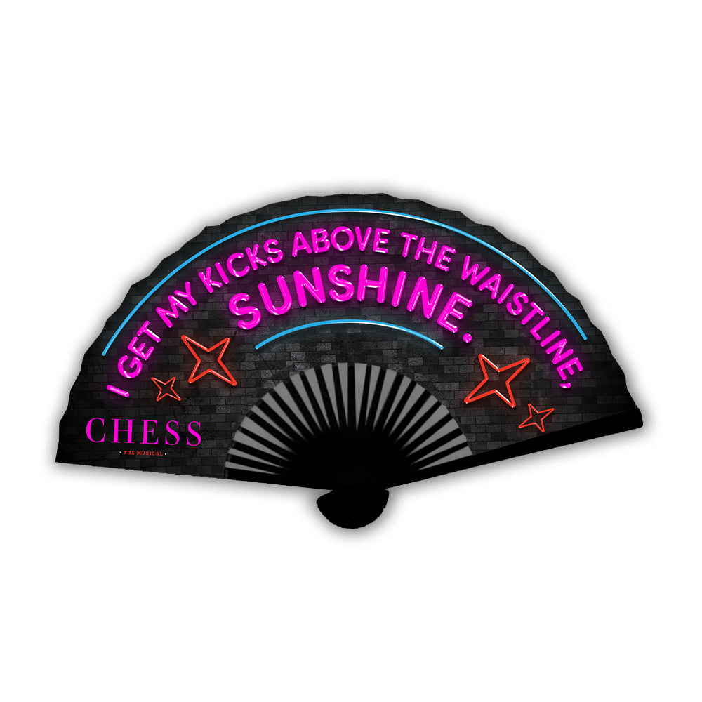Chess Sunshine Jumbo Fan – One Shubert Alley