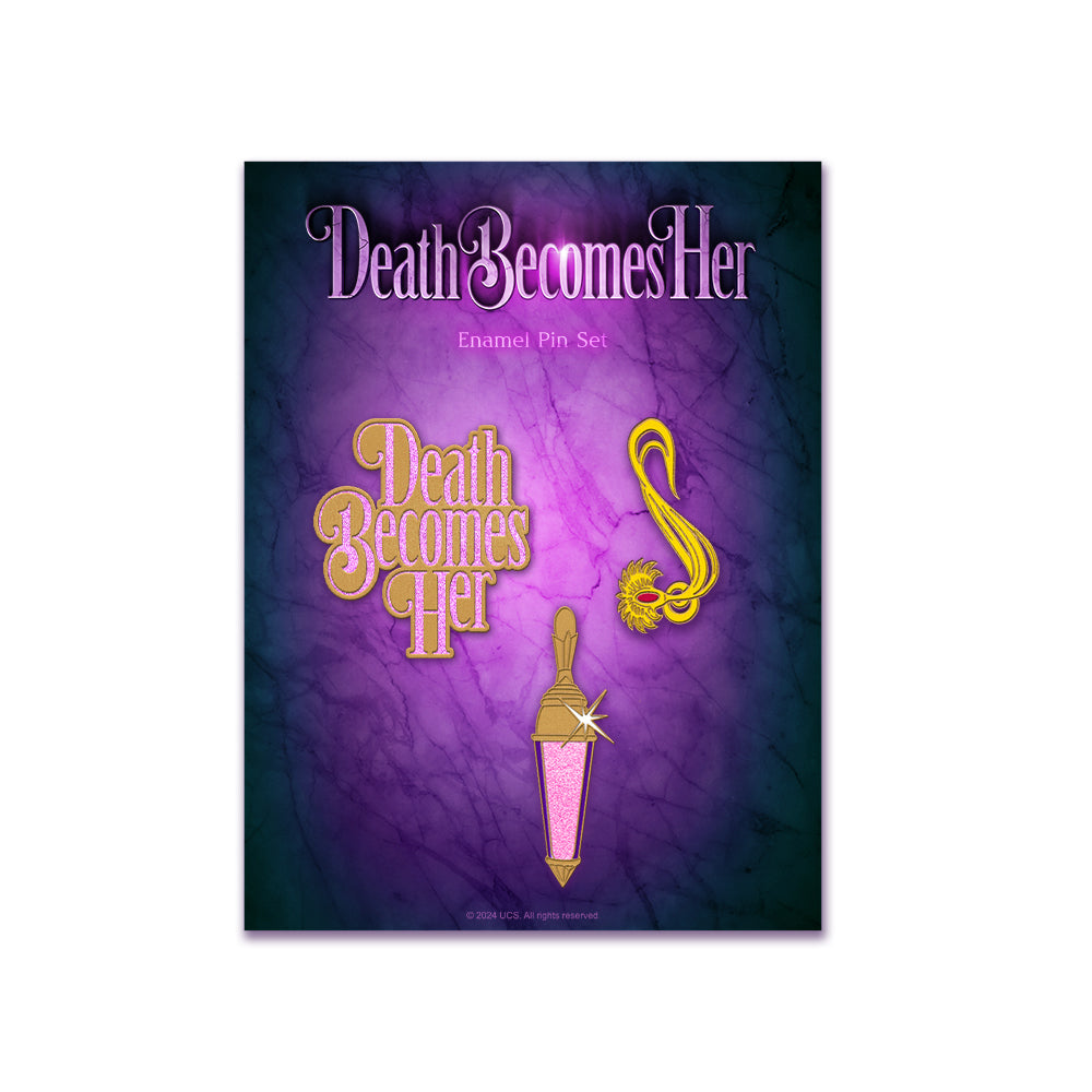 Death Becomes Her Pin Set – One Shubert Alley